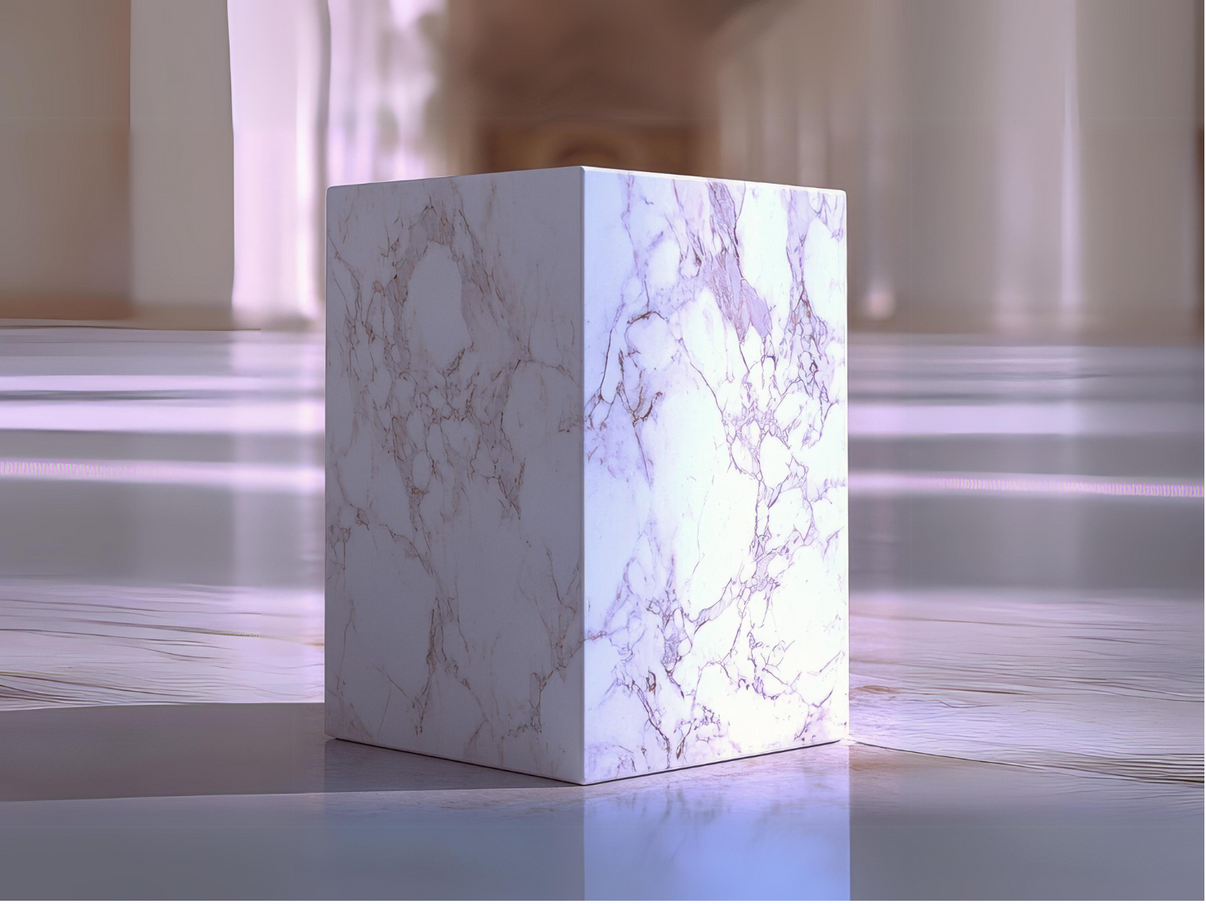 Polished Square URN (Large) – Blue Sky Funeral Services - Dubai, UAE